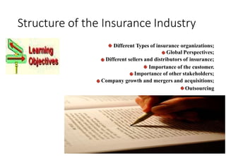 Ch 01 structure of the insurance industry | PDF