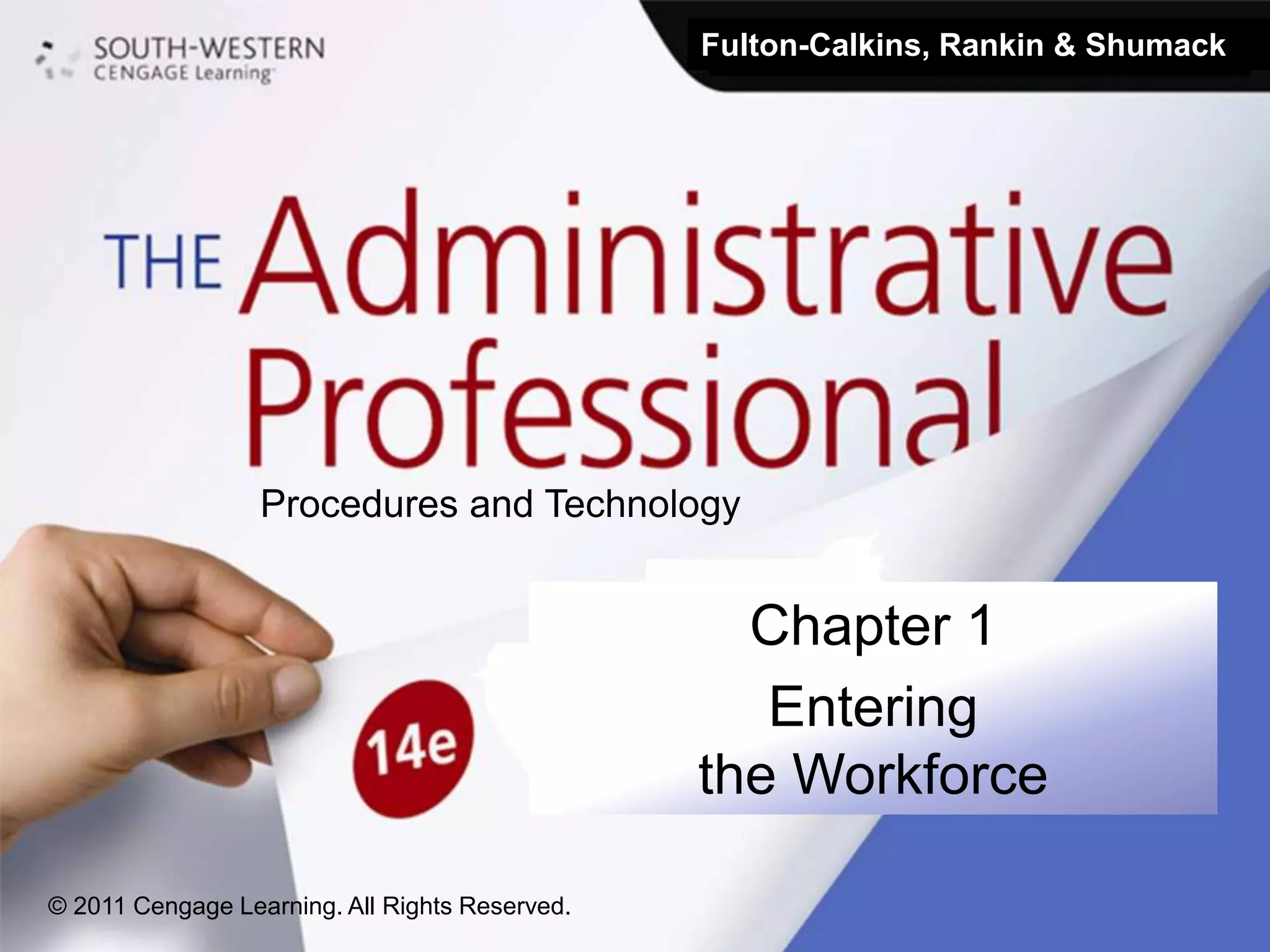 Ch01 The Administrative Professional Pptx