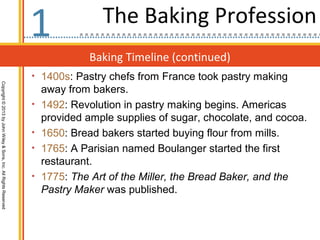 Ch01 the baking profession | PPT
