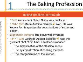Ch01 the baking profession | PPT