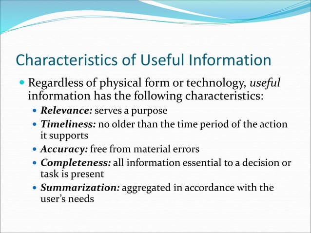 Ch01 The Information Sys (Accountant's Perspective).ppt | Databases ...
