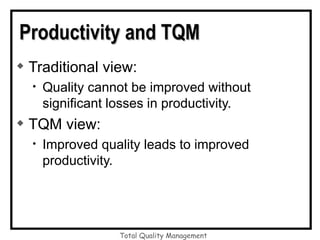 Ch01 tqm | PPT