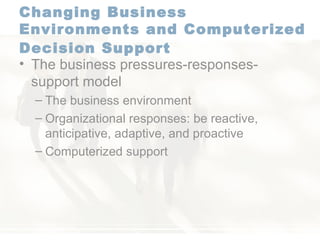 Decision Support Systems | PPT