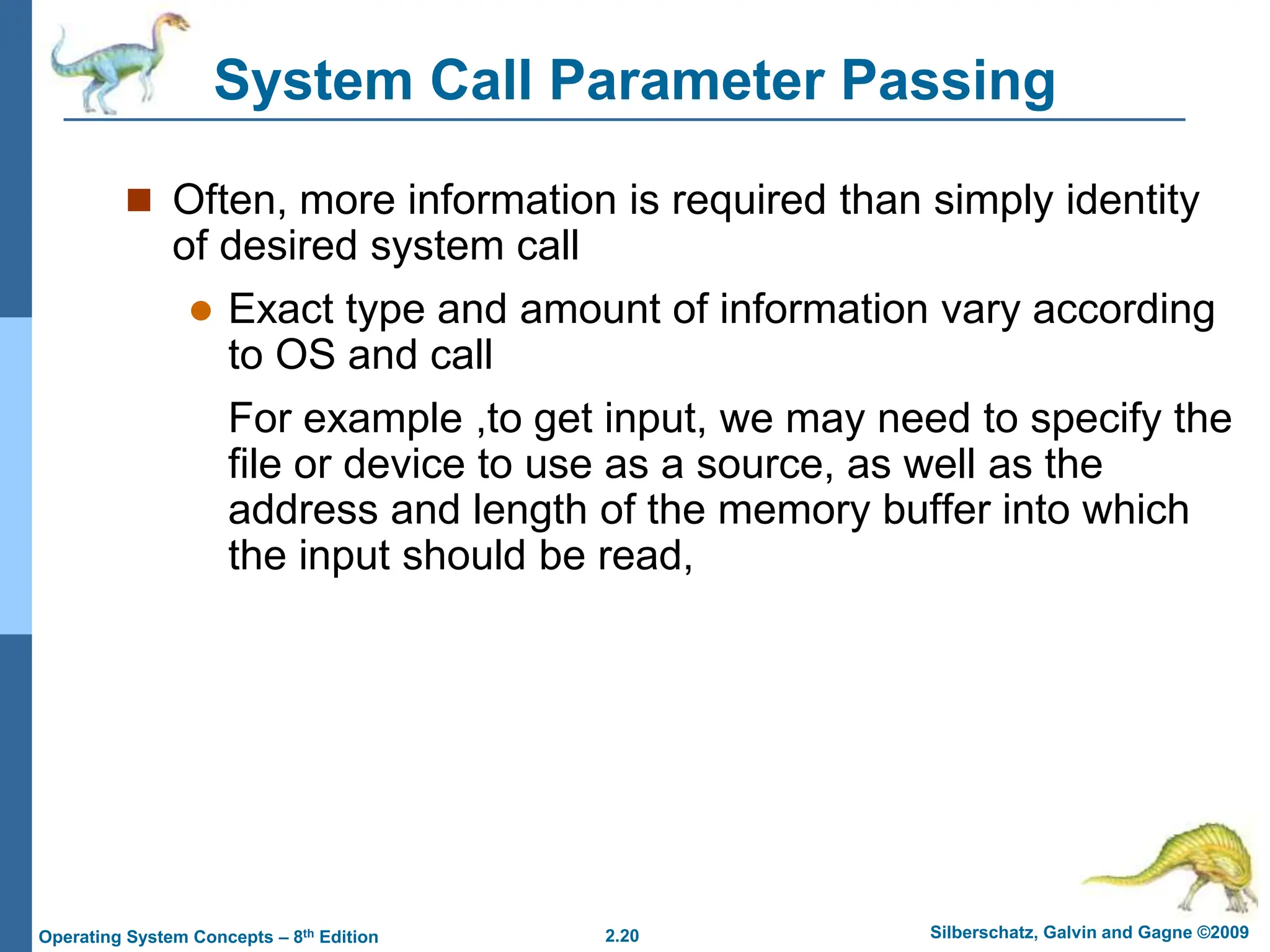 Operating System Structures Of Operating System Ppt Operating Systems Computer Software