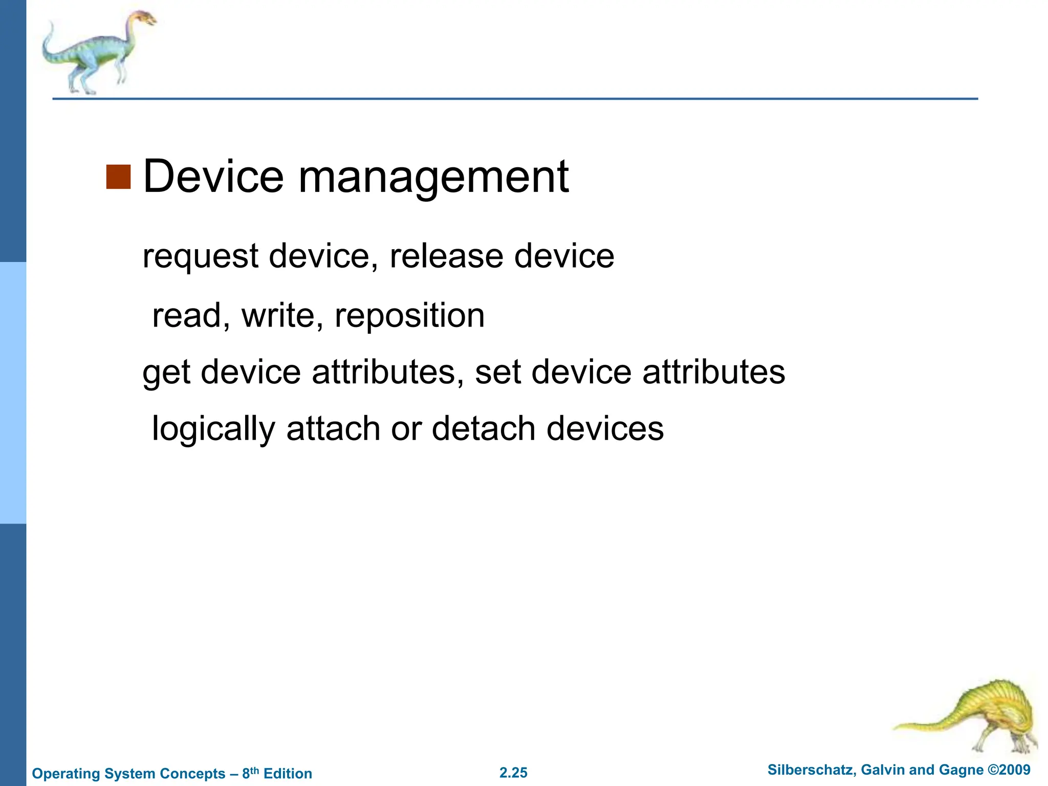 Operating System Structures Of Operating System Ppt Operating