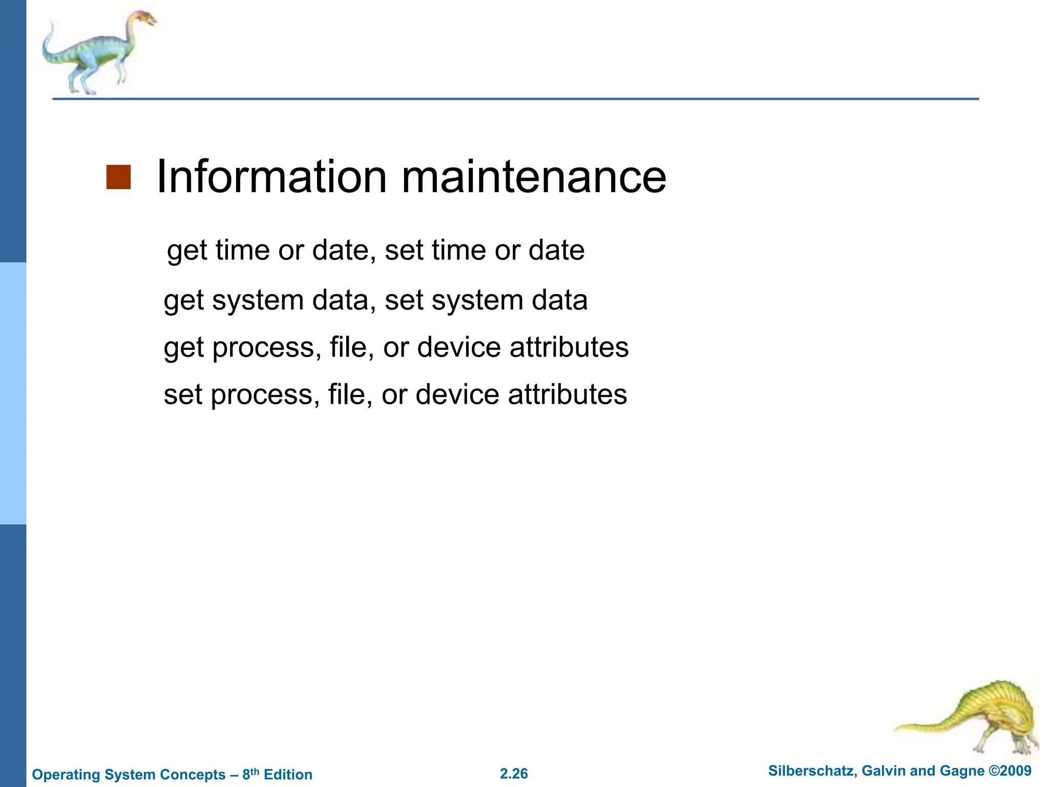 Operating System Structures Of Operating System Ppt Operating