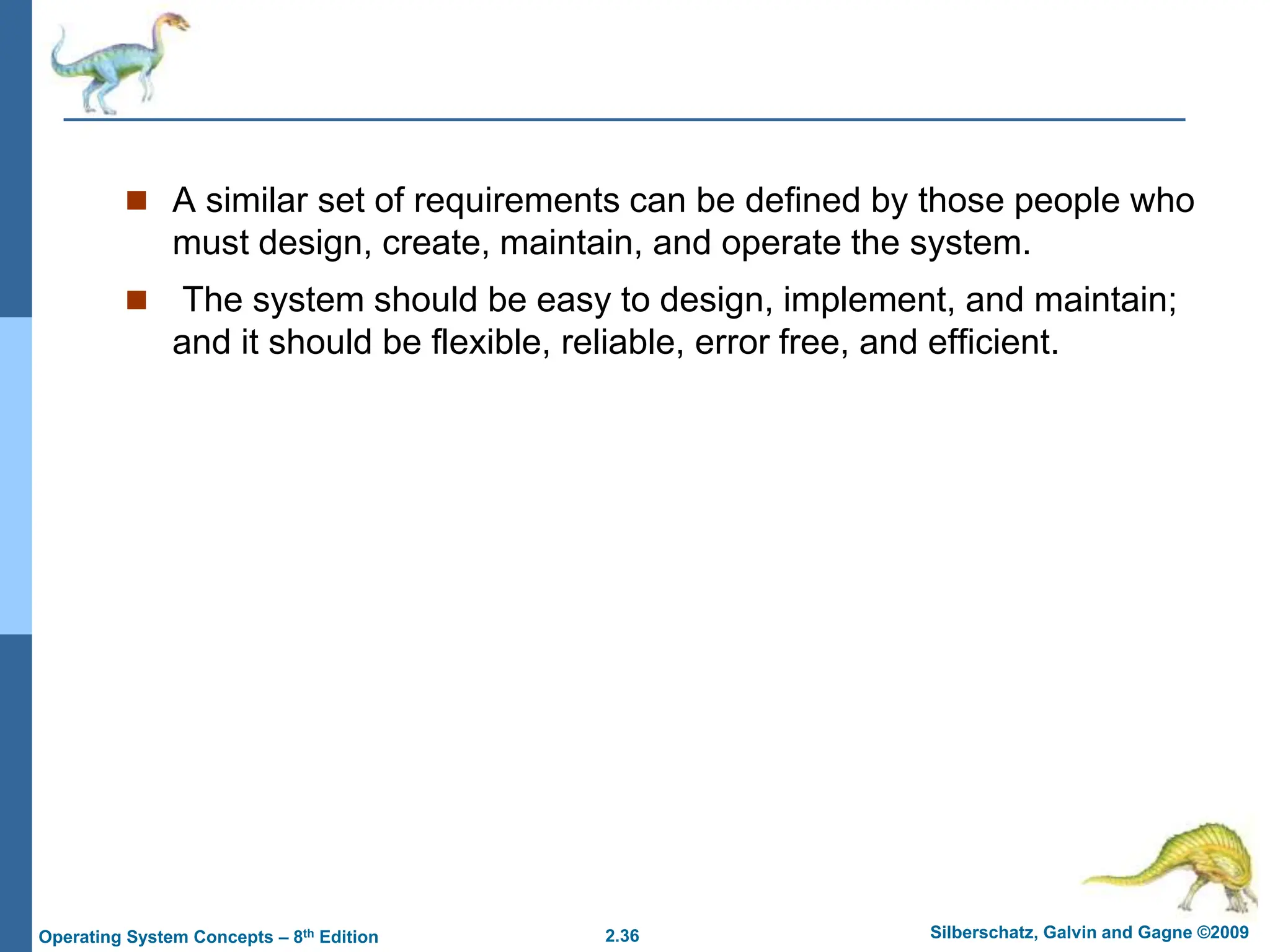 Operating System- Structures of Operating System | PPT