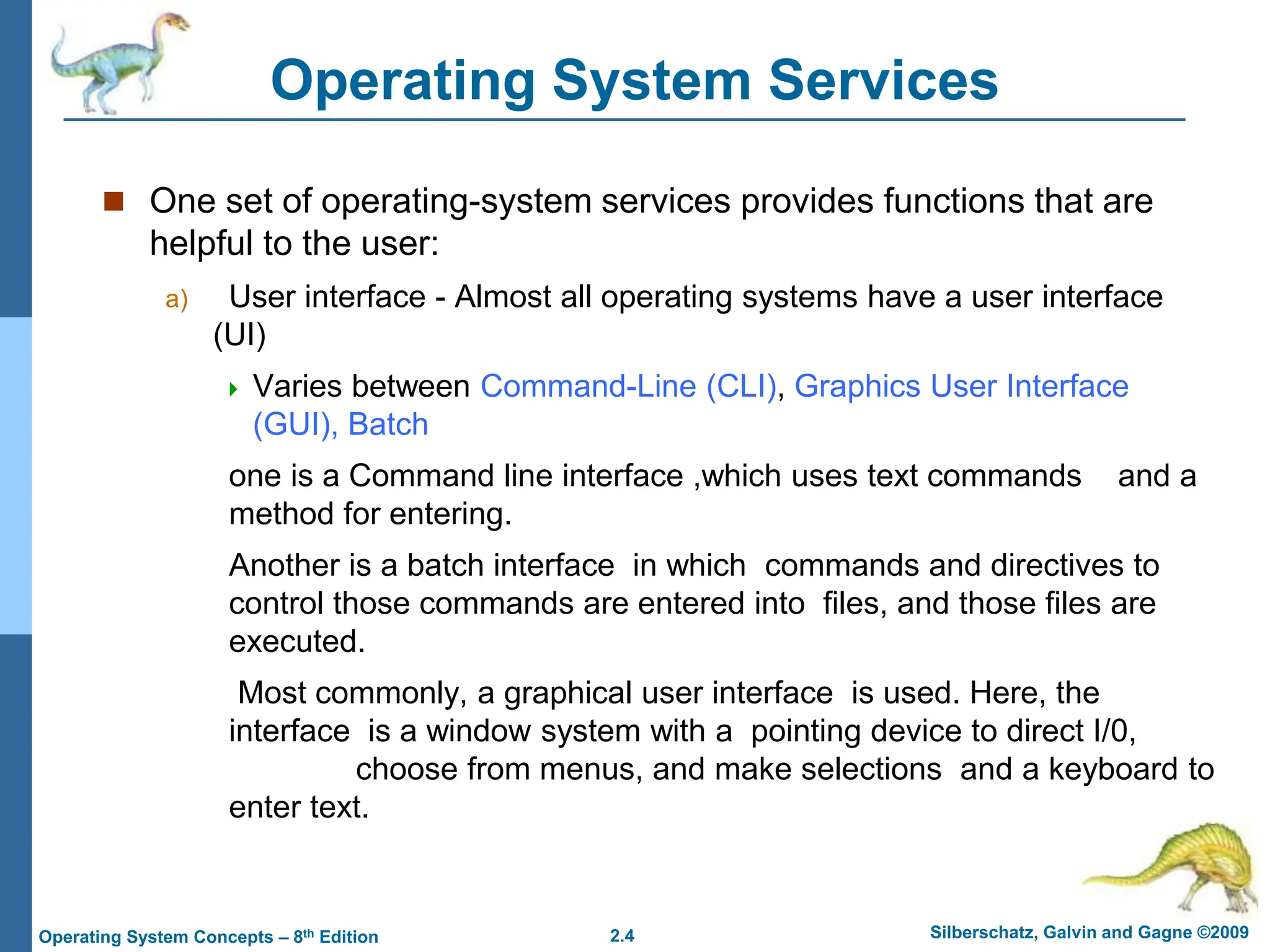 Operating System- Structures of Operating System | PPT