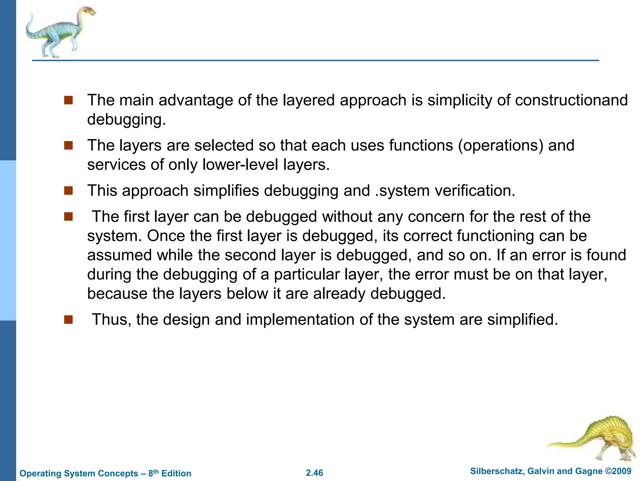 Operating System- Structures of Operating System | PPT