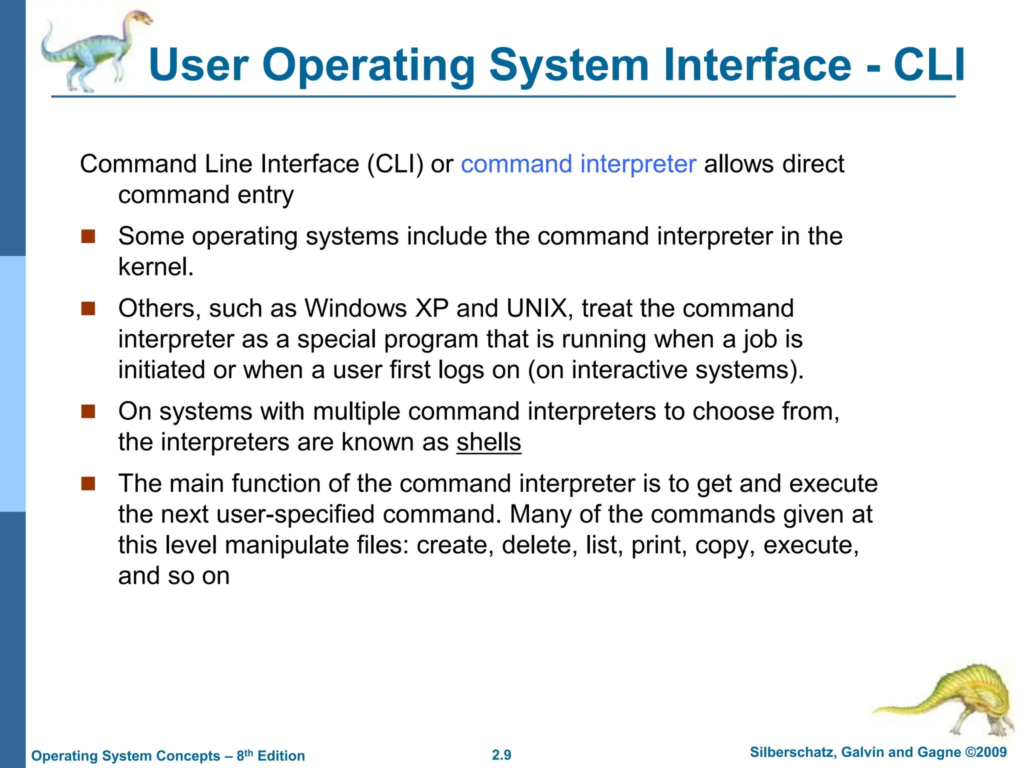 Operating System- Structures of Operating System | PPT