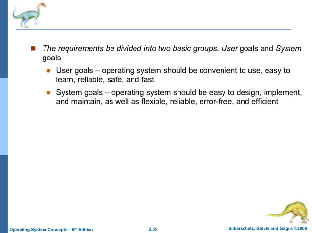 Operating System- Structures of Operating System | PPT | Operating ...