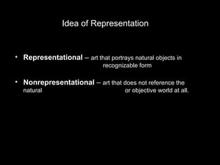 Ch02 - (Representational / Words) | PPT | Modern Art | Fine Art