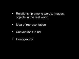 Ch02 - (Representational / Words) | PPT | Modern Art | Fine Art