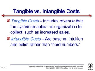 System Design and Analysis 2 | PPT | Business | Business and Finance