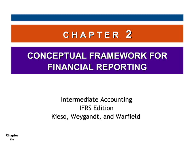 Kieso Ch02 Conceptual Framework for Financing Reporting | PPT | Business Accounting & Finance ...