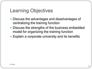 Employee Training & Development Ch 02 | PPTX