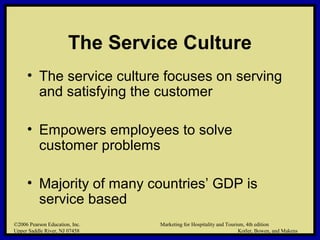 Service Characteristics of Hospitality and Tourism Marketing | PPT