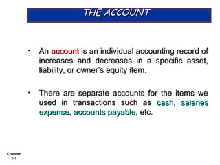 NSU EMB 501 Accounting Ch02 | PPT