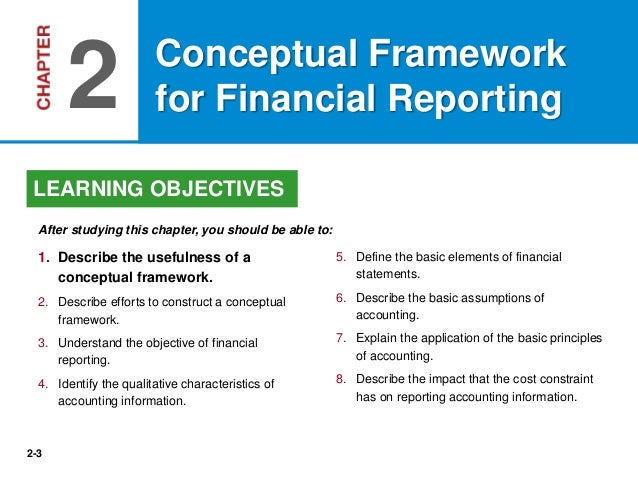 Ch02 conceptual Framework Or Financial Reporting Ch02 conceptual Framework Or Financial Reporting