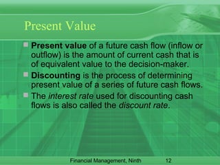 Concepts of Value and Return | PPT