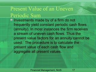 Concepts of Value and Return | PPT