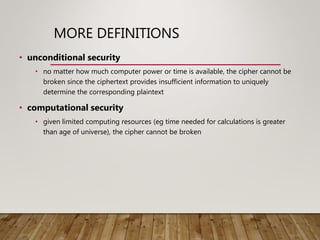 Cryptography and Network Security | PPT