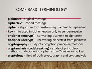 Cryptography and Network Security | PPT