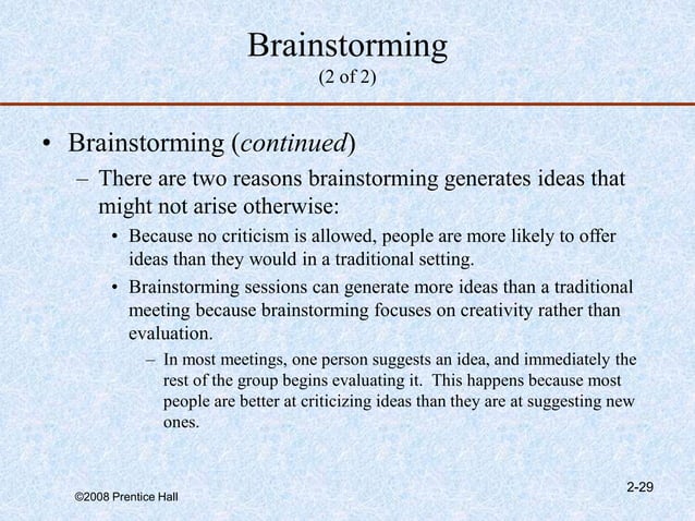 ch02. Entrepreneurship: Successfully Launching New Ventures, 2/e Bruce R. Barringer R. Duane ...