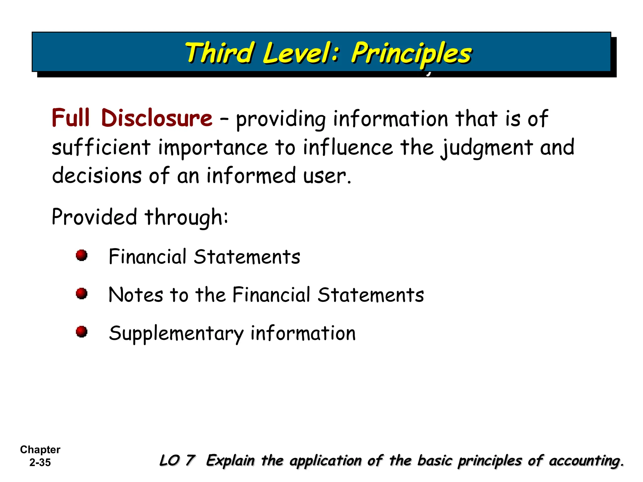 ch02.ppt Conceptual Framework Underlying Financial Accounting | PPT