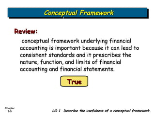 ch02.ppt Conceptual Framework Underlying Financial Accounting | PPT