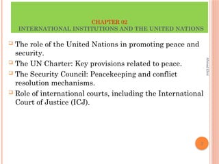 CH 02;International Institutions and the United Nations.pptx