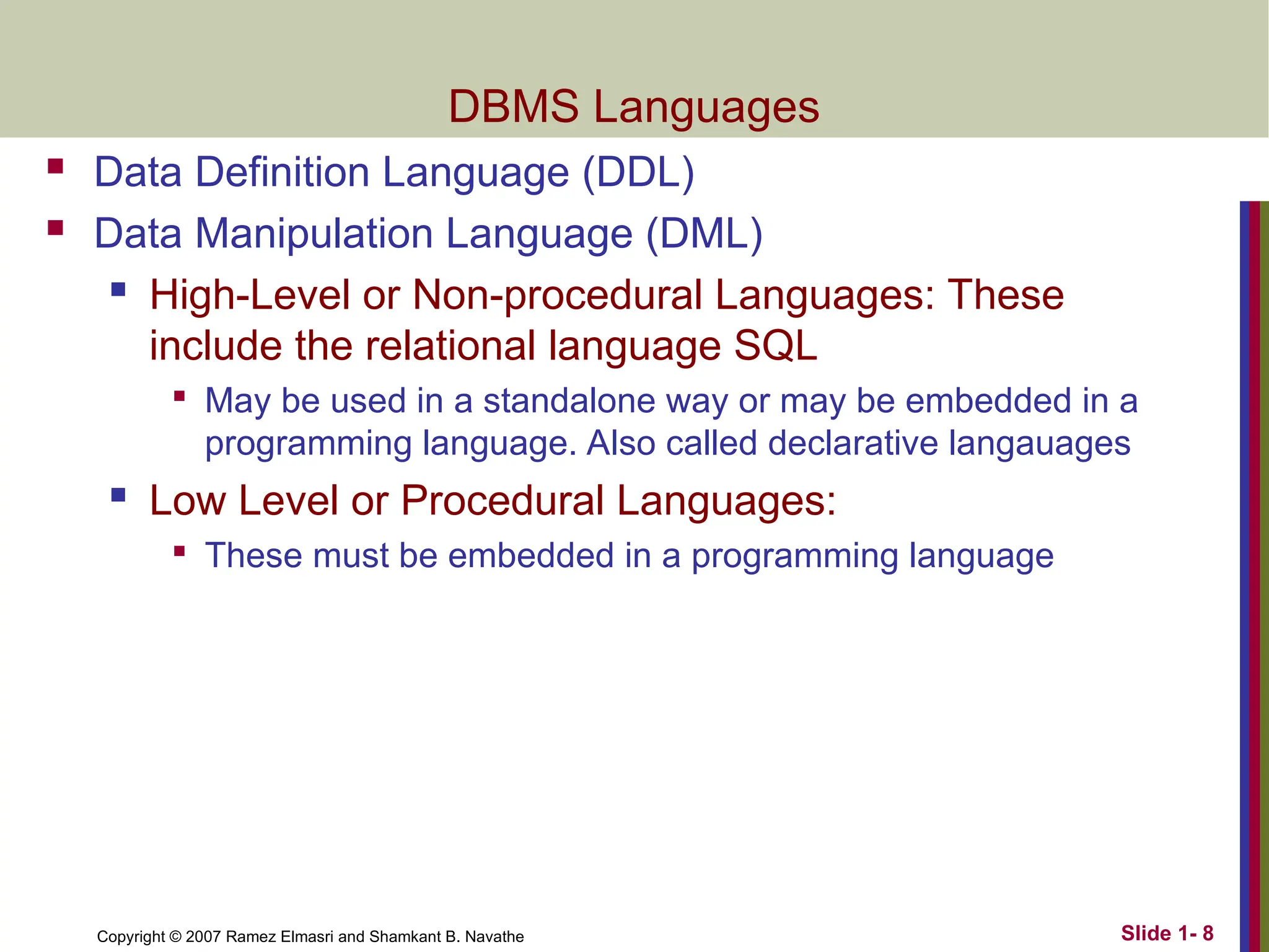 Introduction to 3 tier architecture of DBMS basics and details | PPT