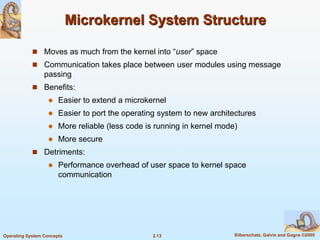 OS-operating systems - ch02 - part-2-2024 | PPT | Operating Systems | Computer Software and ...