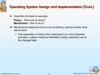 OS-operating systems - ch02 - part-2-2024 | PPT | Operating Systems | Computer Software and ...