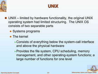 OS-operating systems - ch02 - part-2-2024 | PPT | Operating Systems | Computer Software and ...