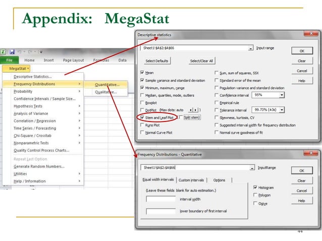 DATA ANALYSIS FOR BUSINESS ch02-Discriptive Statistics_Tabular and Graphical Methods.ppt
