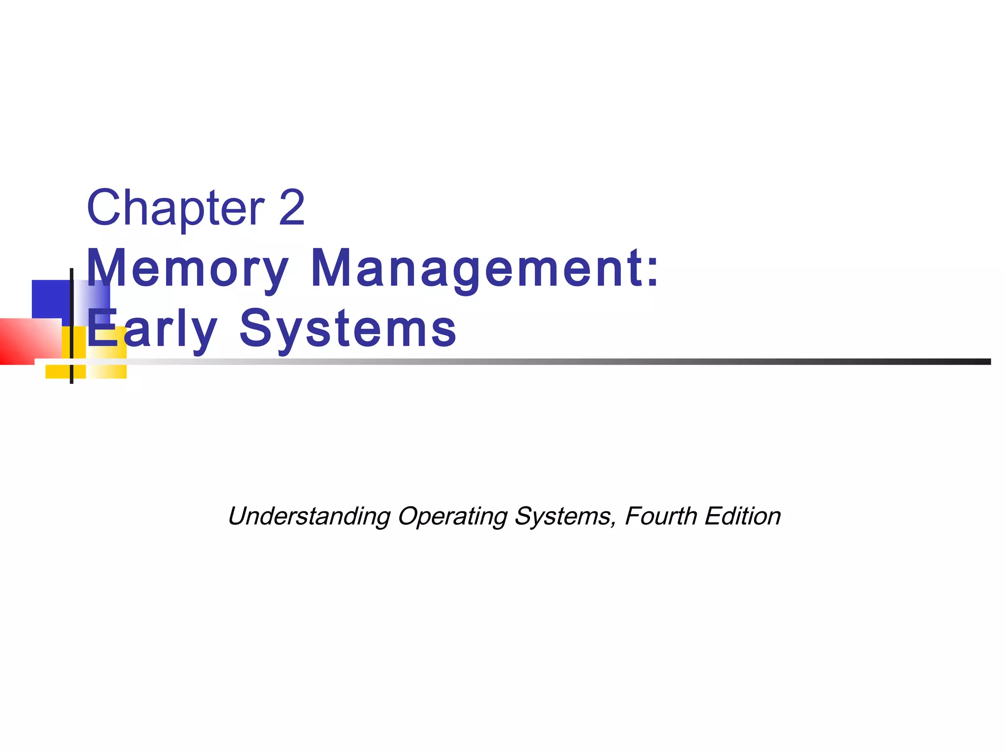 Ch02 early system memory management | PPT