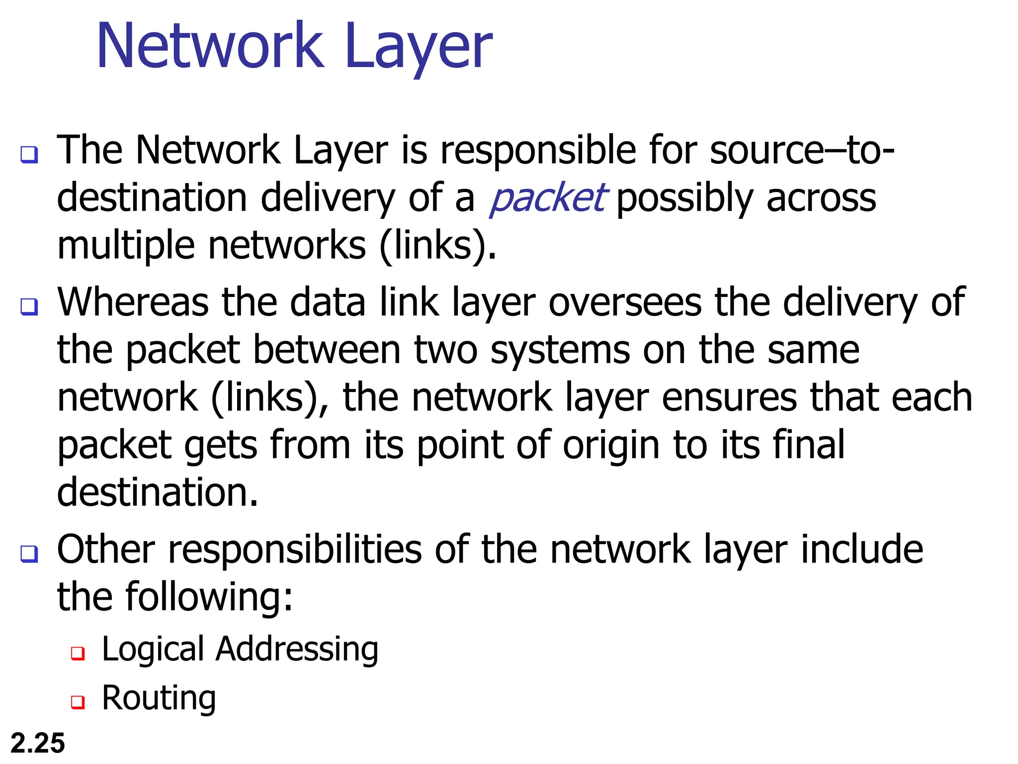 ch02 - Network Models- powerpoint-lecture | PPT