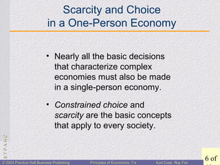 Ch02:the economic problem scarcity and choice | PPT