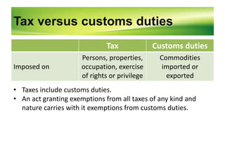General principles of taxation | PPTX