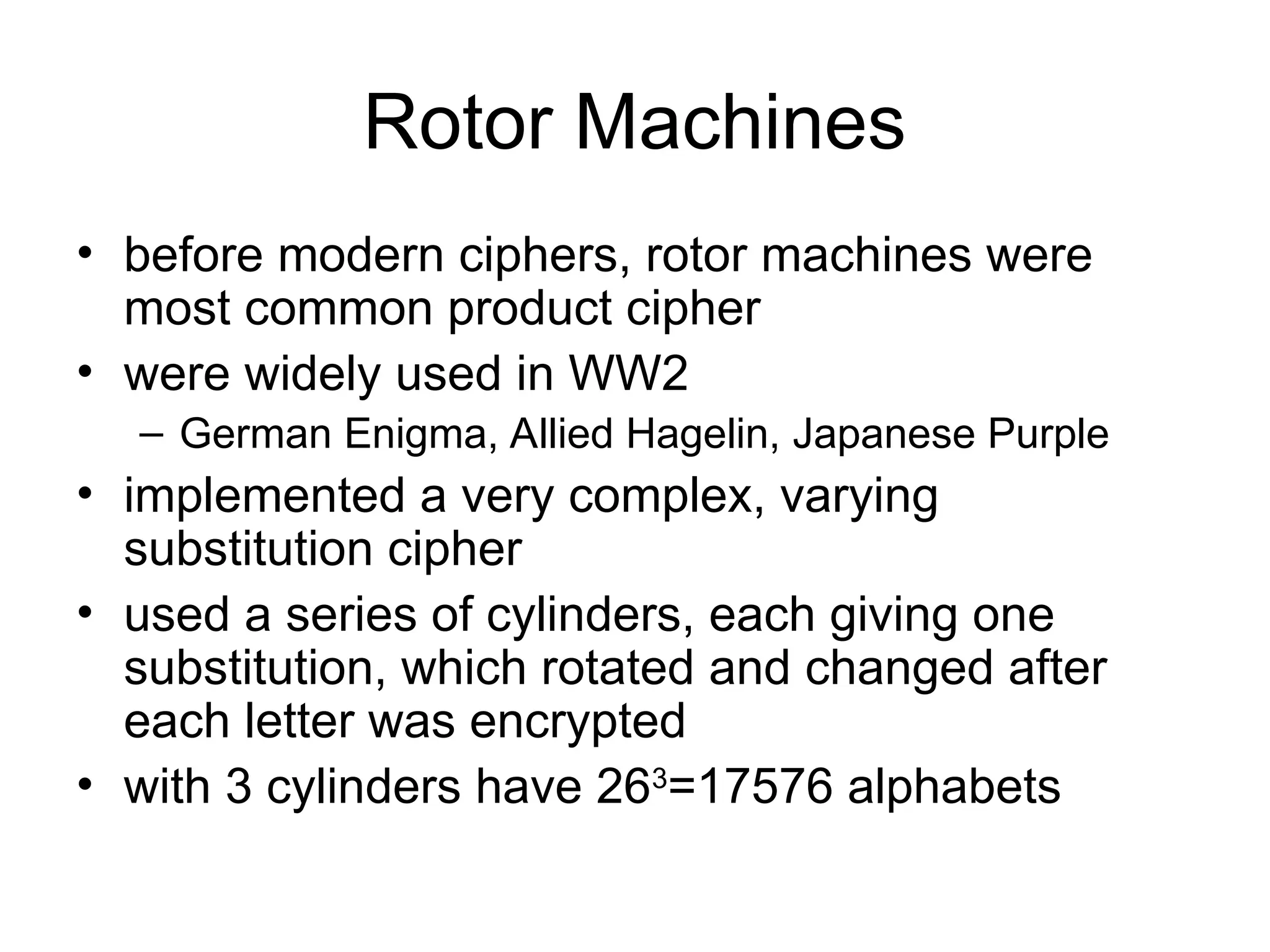 Cryptography - Symmetric Encryption Ciphers | PPT