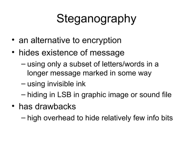Cryptography - Symmetric Encryption Ciphers | PPT
