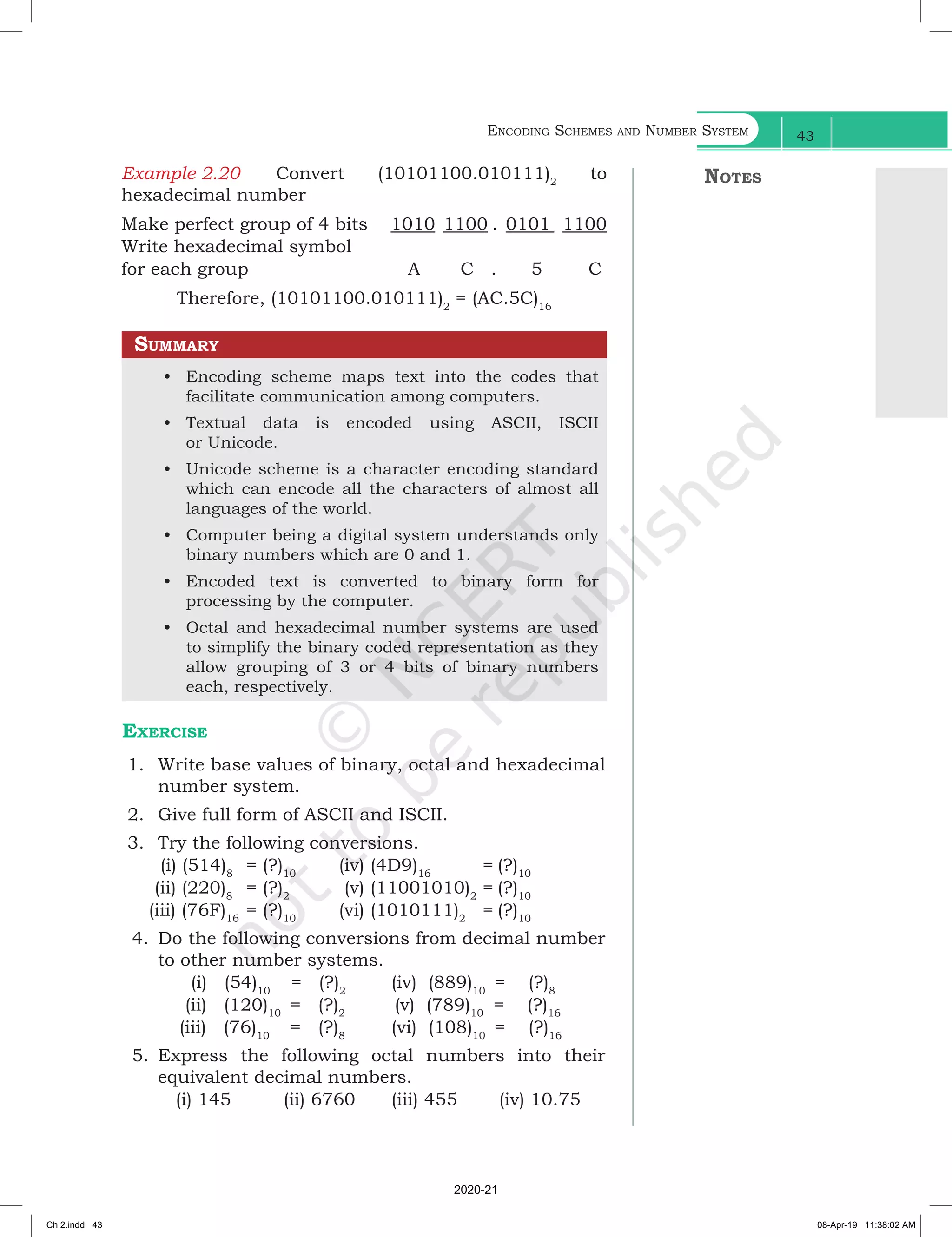 Ch 02 Encoding & Number System.pdf