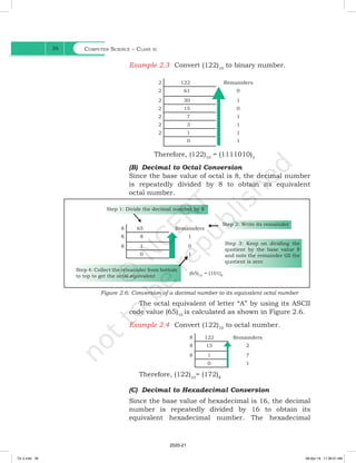 Ch 02 Encoding & Number System.pdf | Programming Languages | Computing