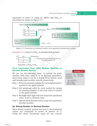 Ch 02 Encoding & Number System.pdf | Programming Languages | Computing