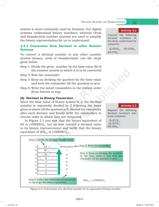 Ch 02 Encoding & Number System.pdf | Programming Languages | Computing