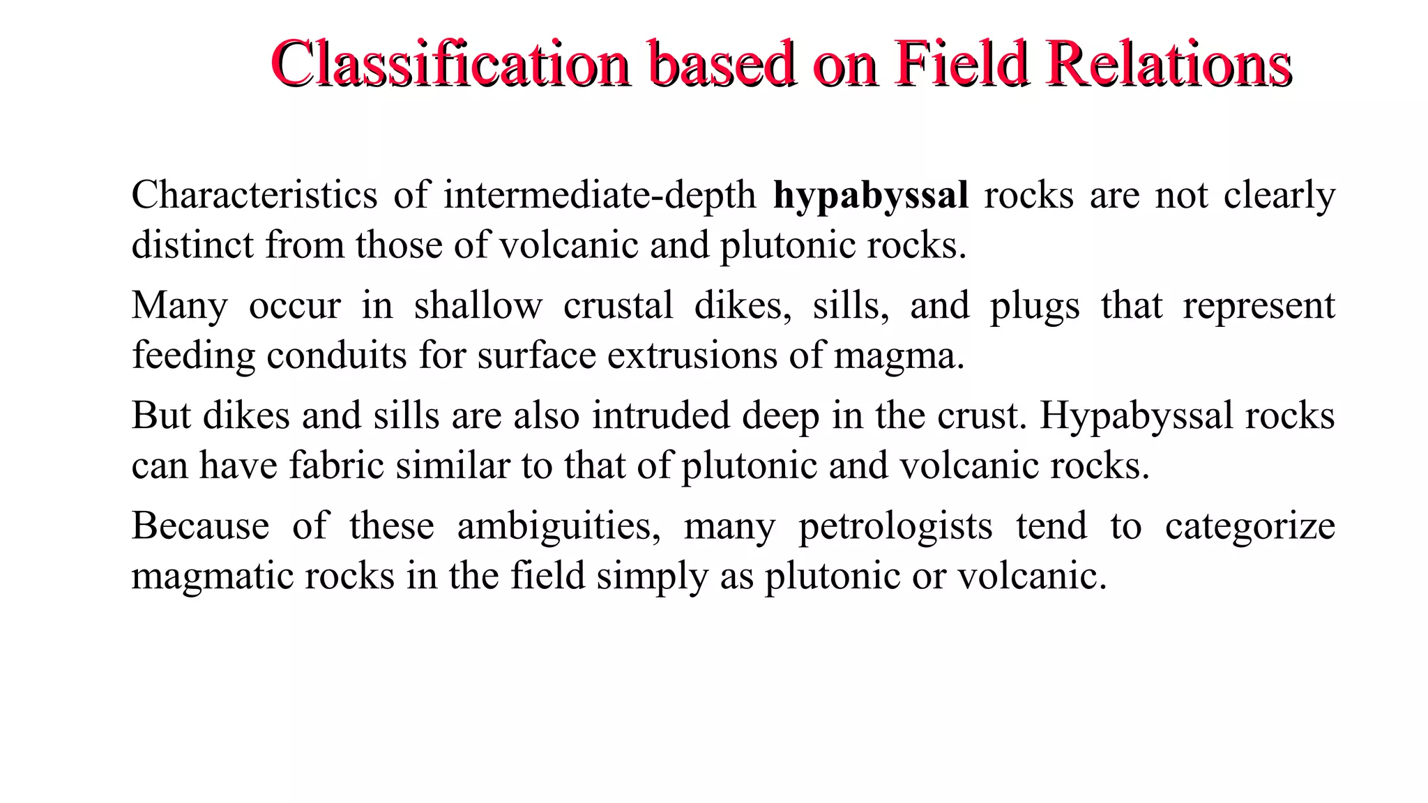 Ch 02 igneous classification | PPT