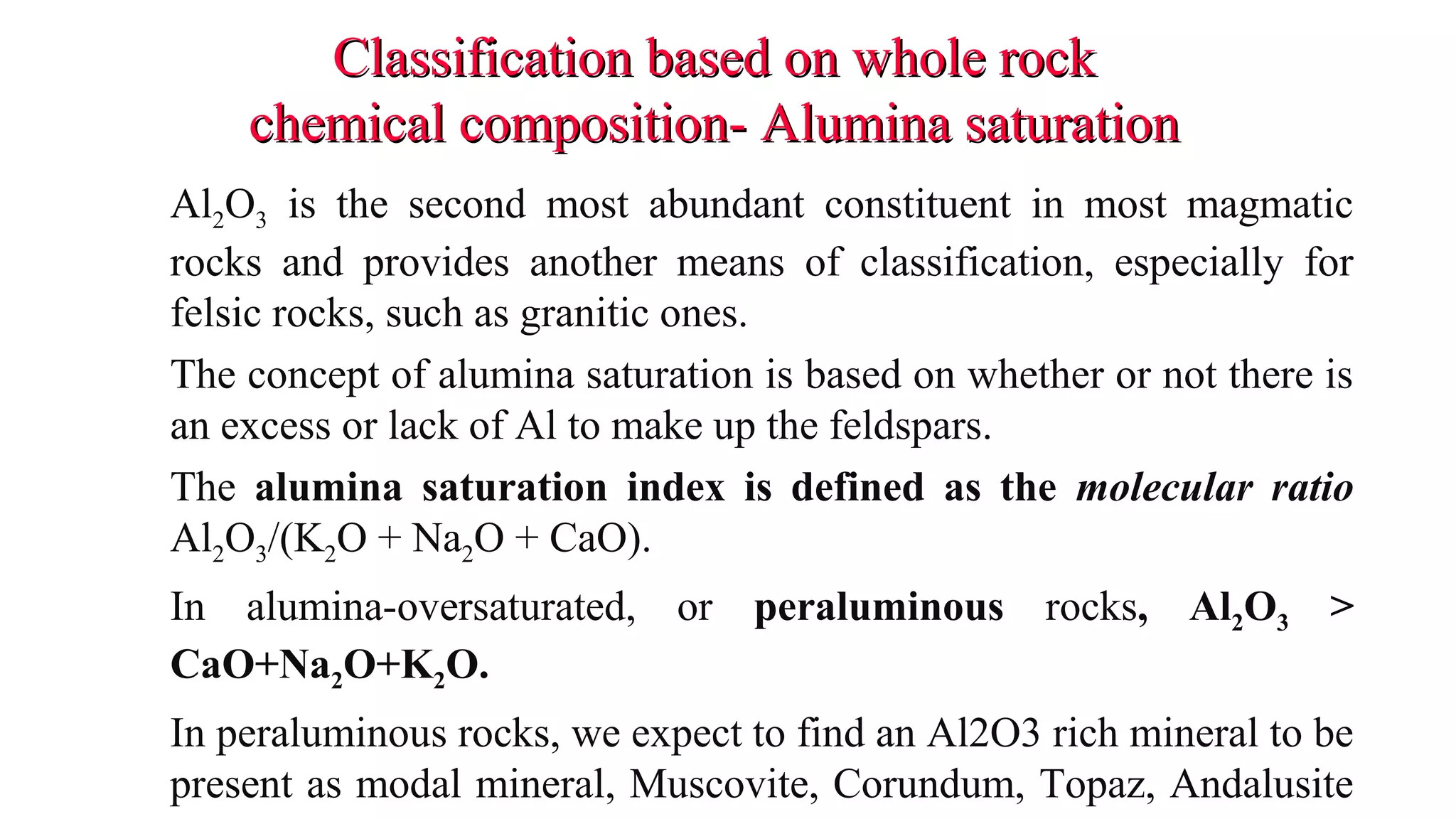 Ch 02 igneous classification | PPT