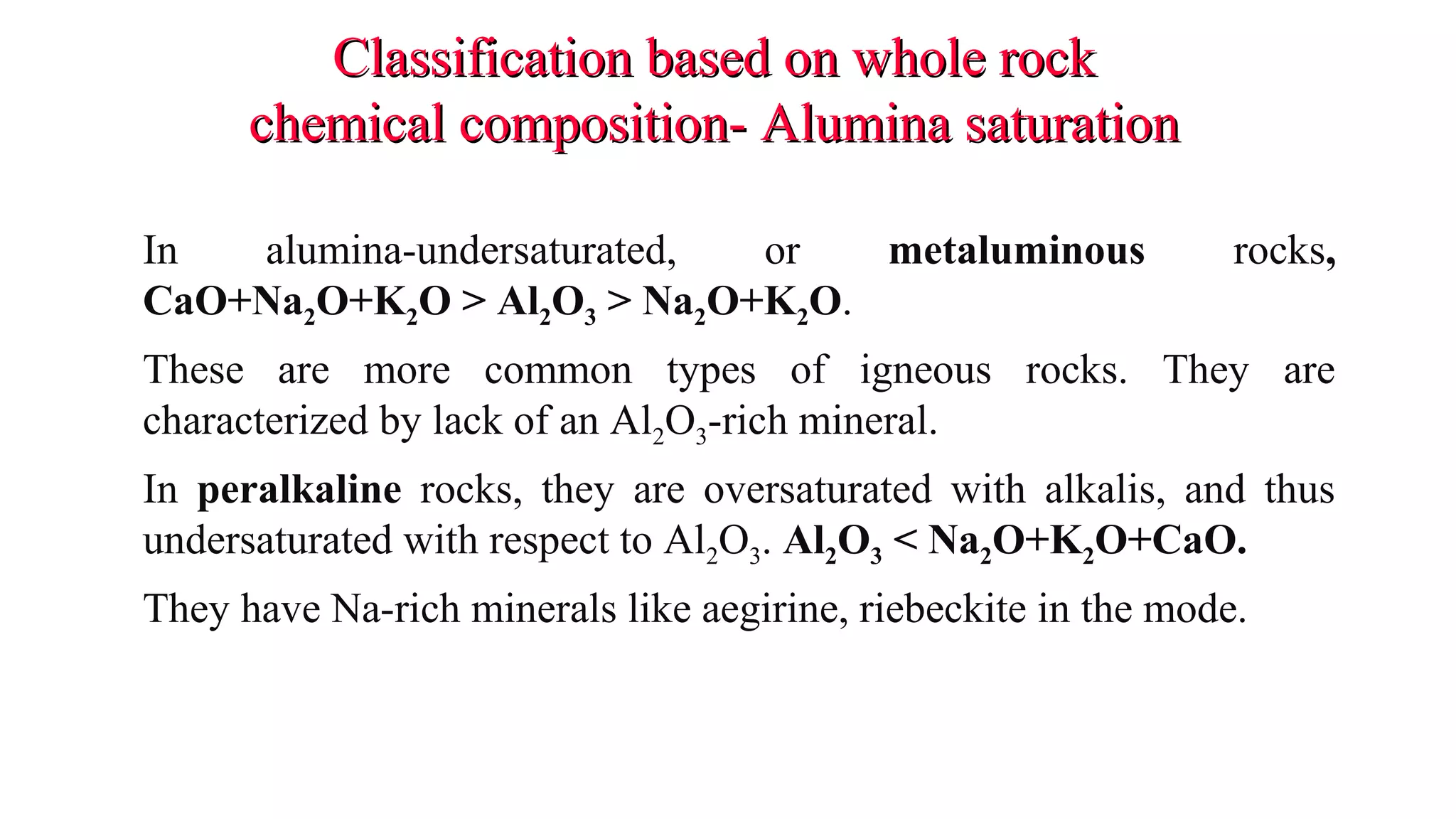 Ch 02 igneous classification | PPT
