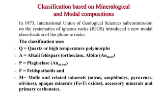 Ch 02 igneous classification | PPT